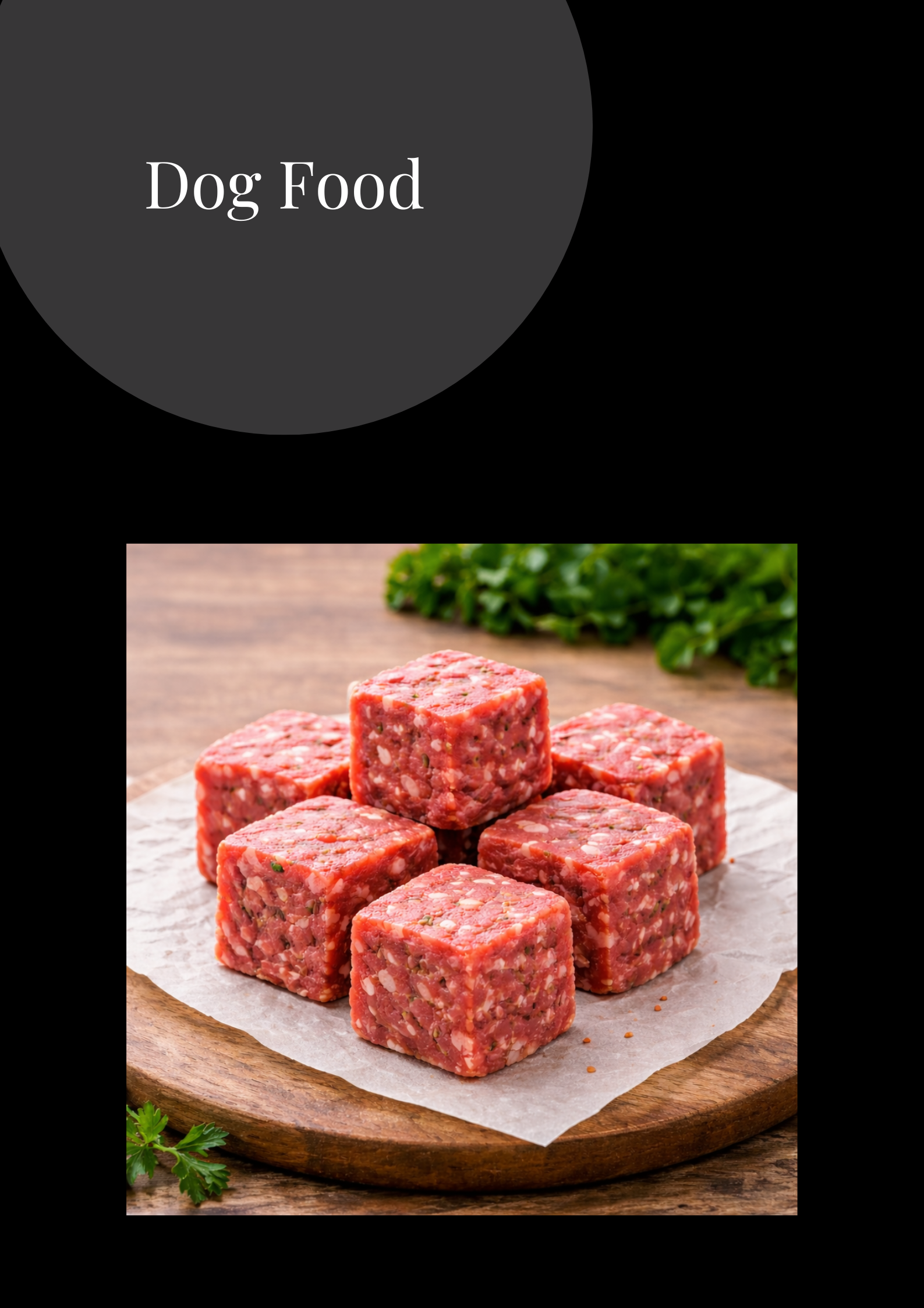 Dog Food – Hamilton Farms Premium Angus Beef